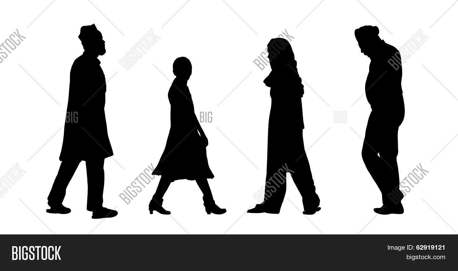 Indian People Walking Image & Photo (Free Trial) | Bigstock