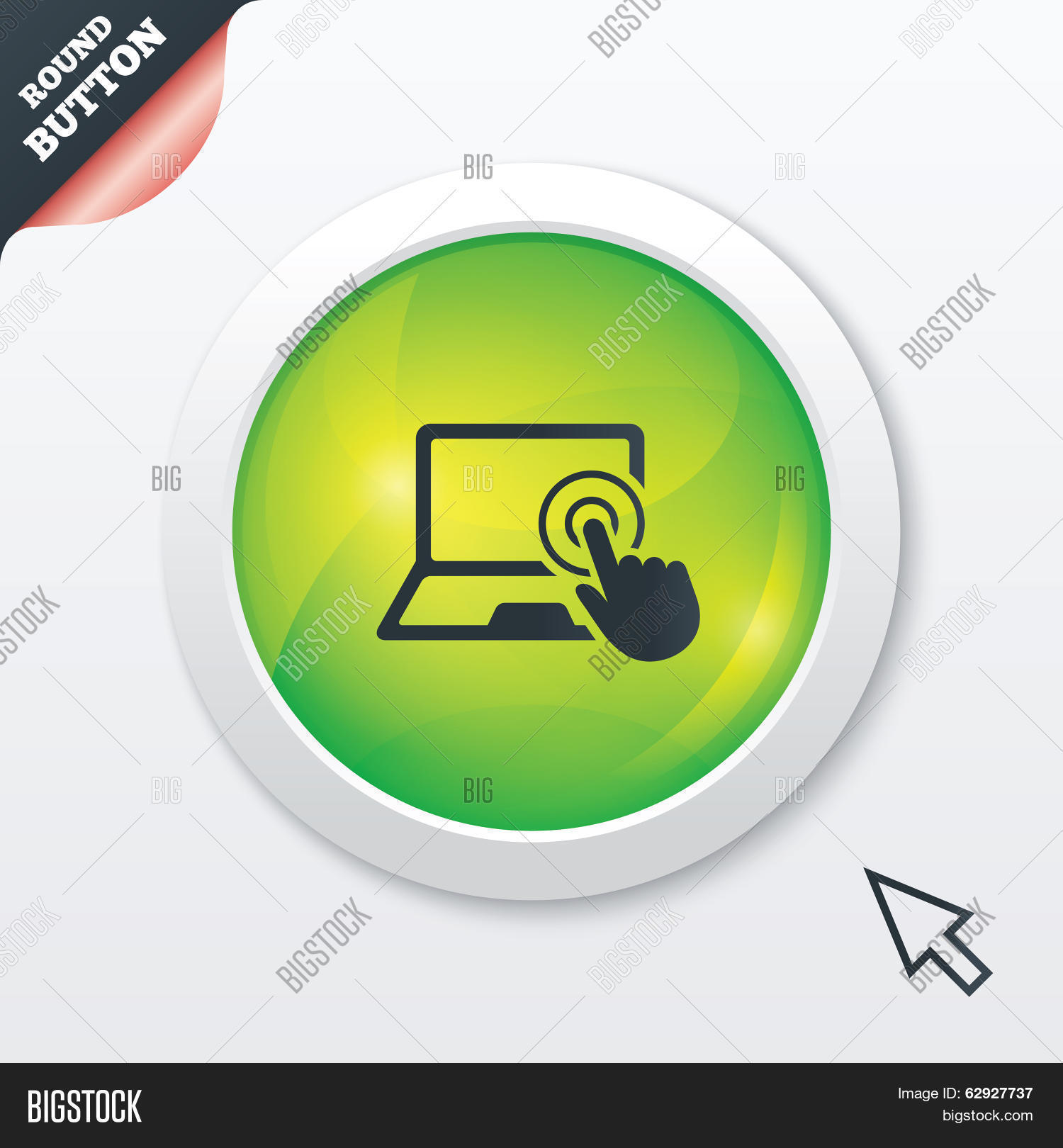 Touch Screen Laptop Vector & Photo (Free Trial) | Bigstock