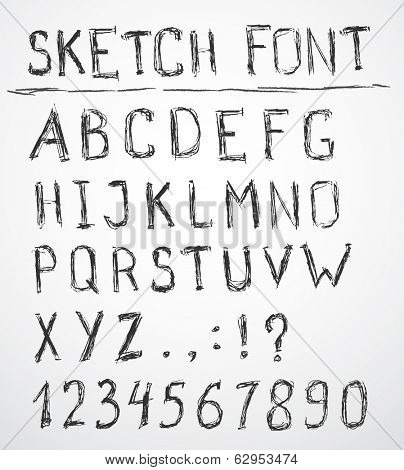 Hand Drawn Sketch Vector & Photo (Free Trial) | Bigstock