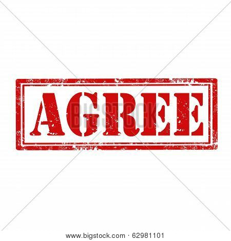 Agree-stamp Vector & Photo (Free Trial) | Bigstock
