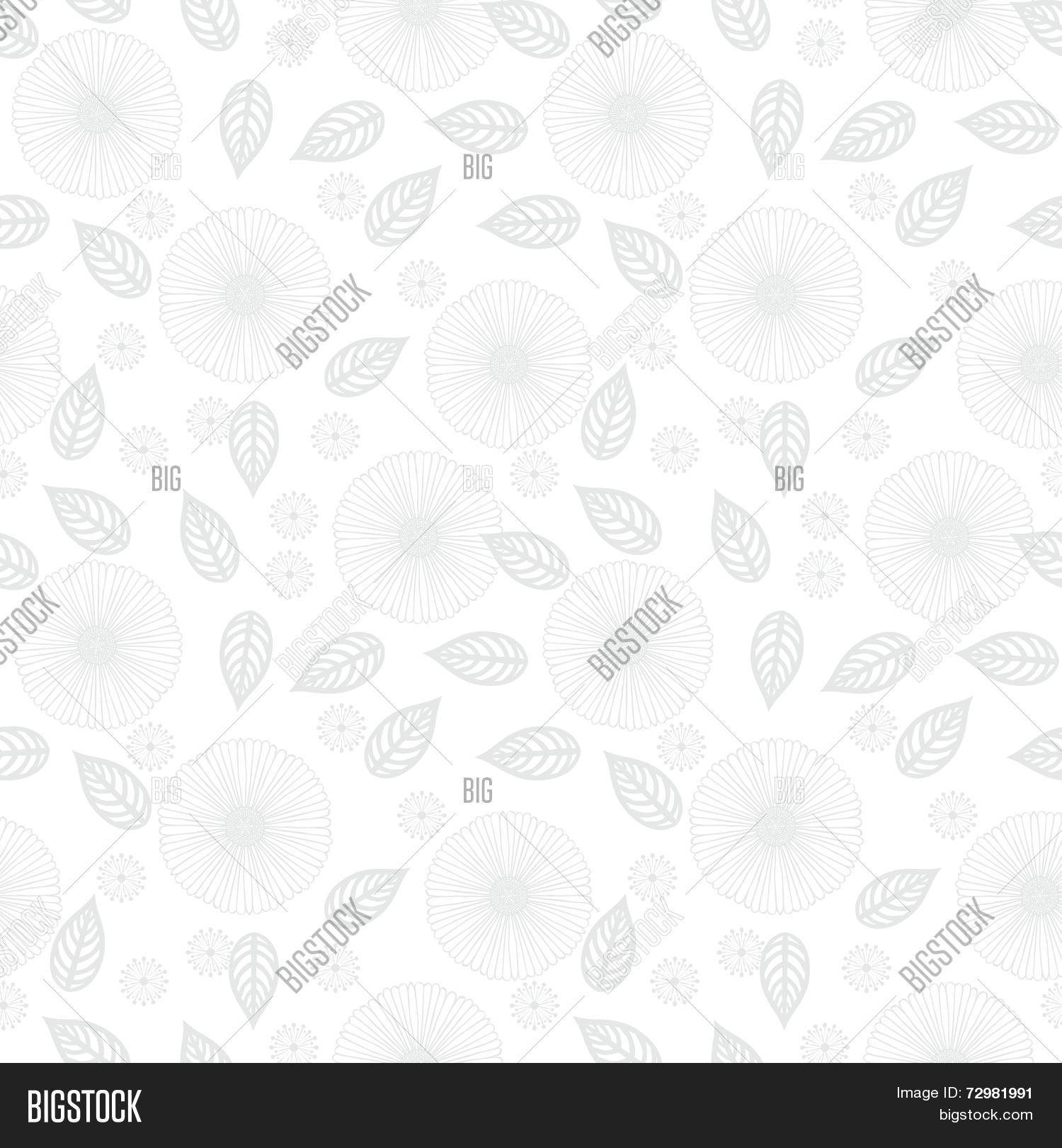 White Floral Texture Vector & Photo (Free Trial) | Bigstock