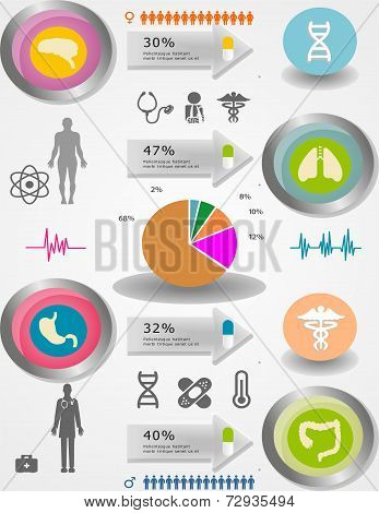 Pie Chart Bodies Vector & Photo (Free Trial) | Bigstock