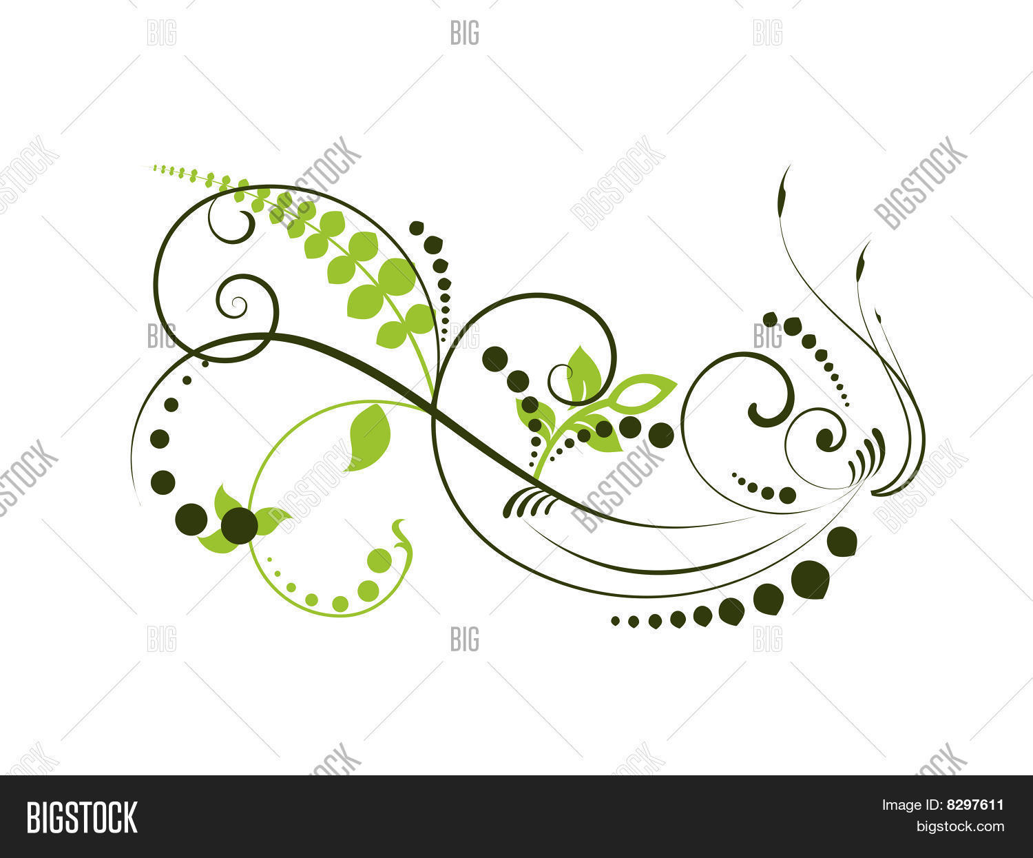 Flourish Vector & Photo (Free Trial) | Bigstock