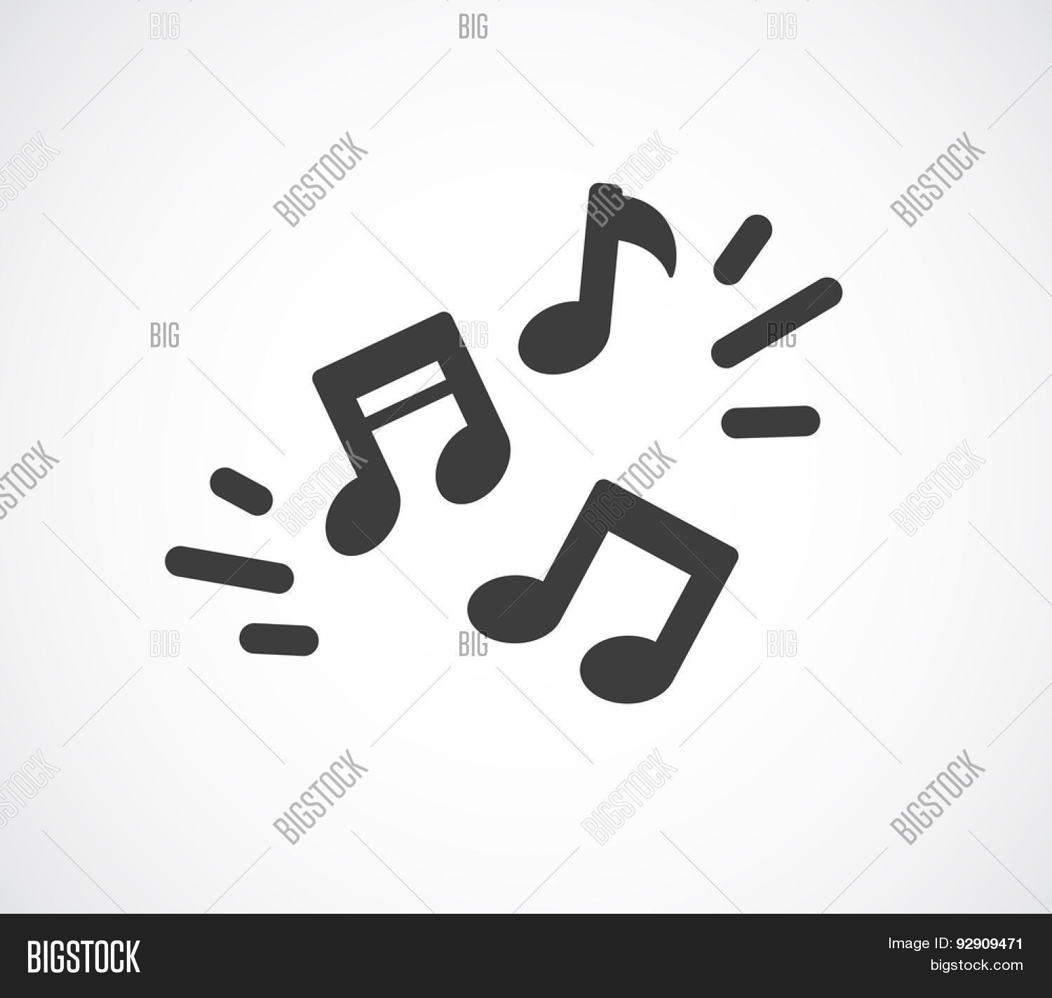 Playing Music Notes Vector & Photo (Free Trial) | Bigstock
