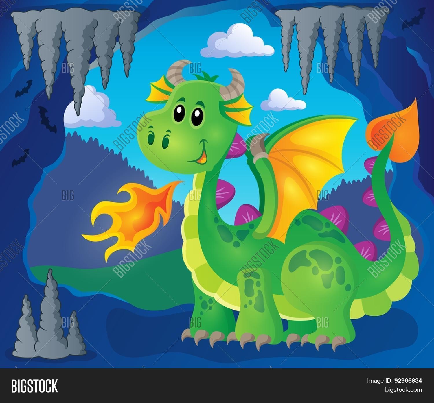 Image Happy Dragon Vector & Photo (Free Trial) | Bigstock