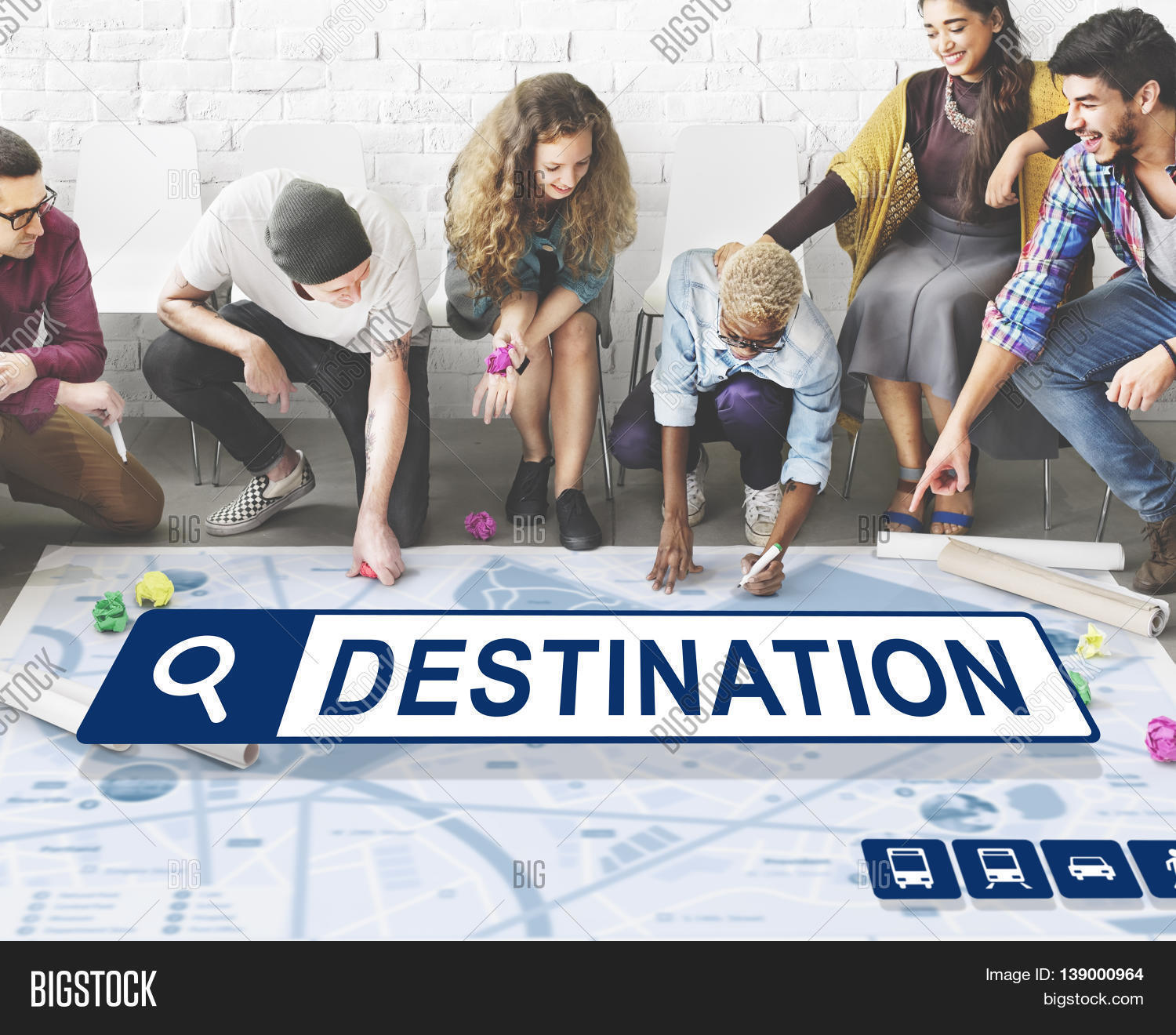 City Map Destination Image & Photo (Free Trial) | Bigstock