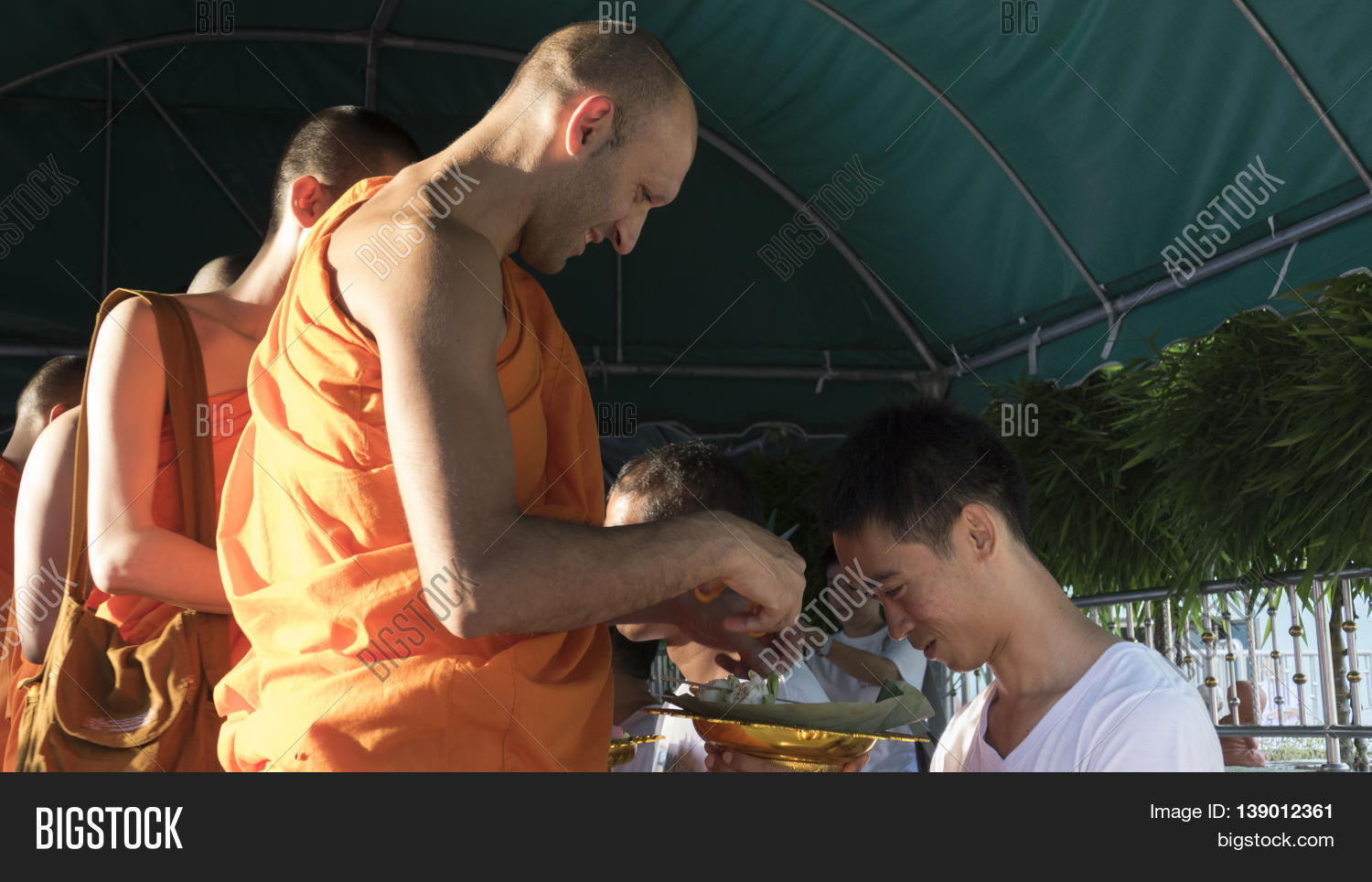 Monk Cut Hair Man Who Image & Photo (Free Trial) | Bigstock