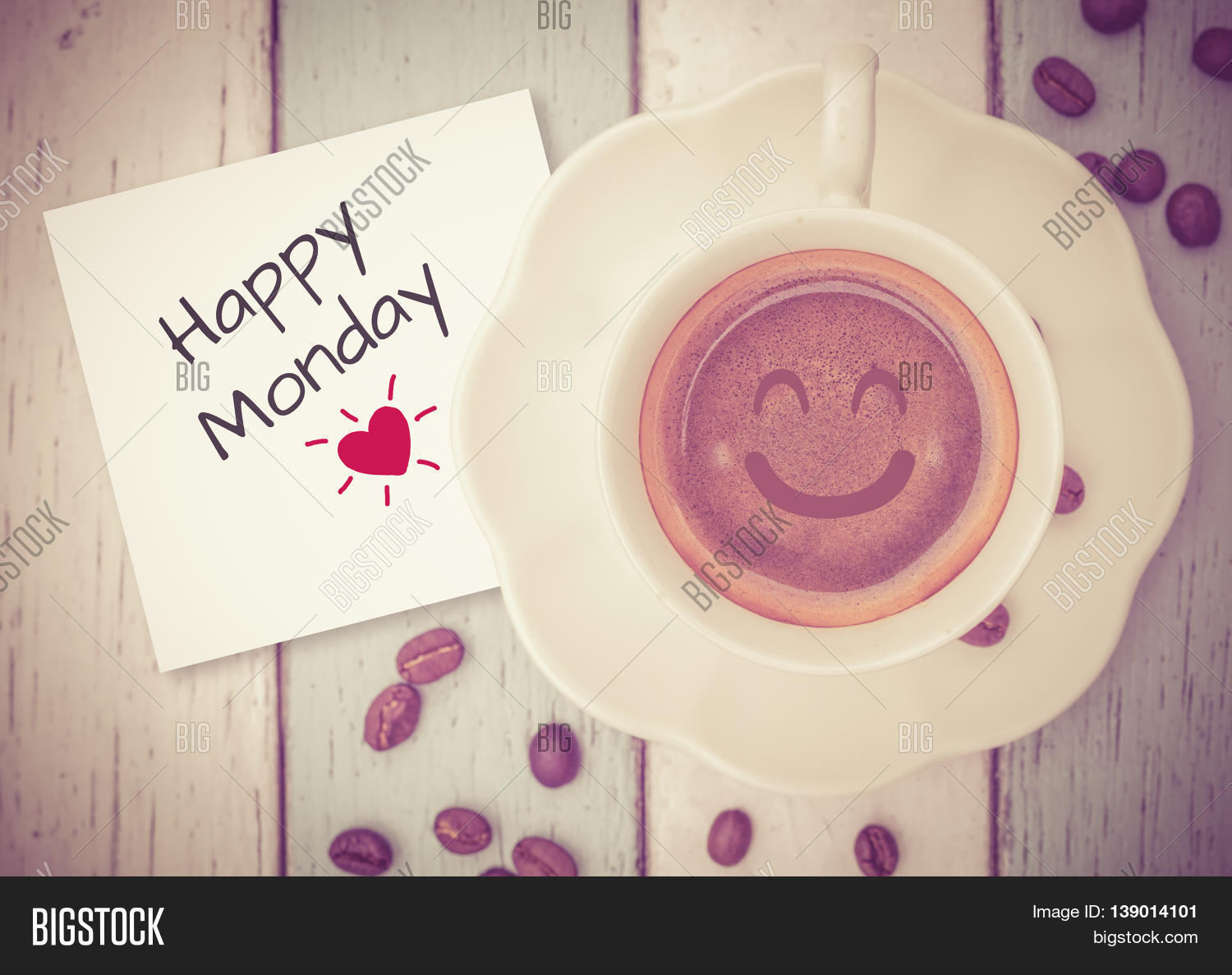 Happy Monday Coffee Image & Photo (Free Trial) | Bigstock