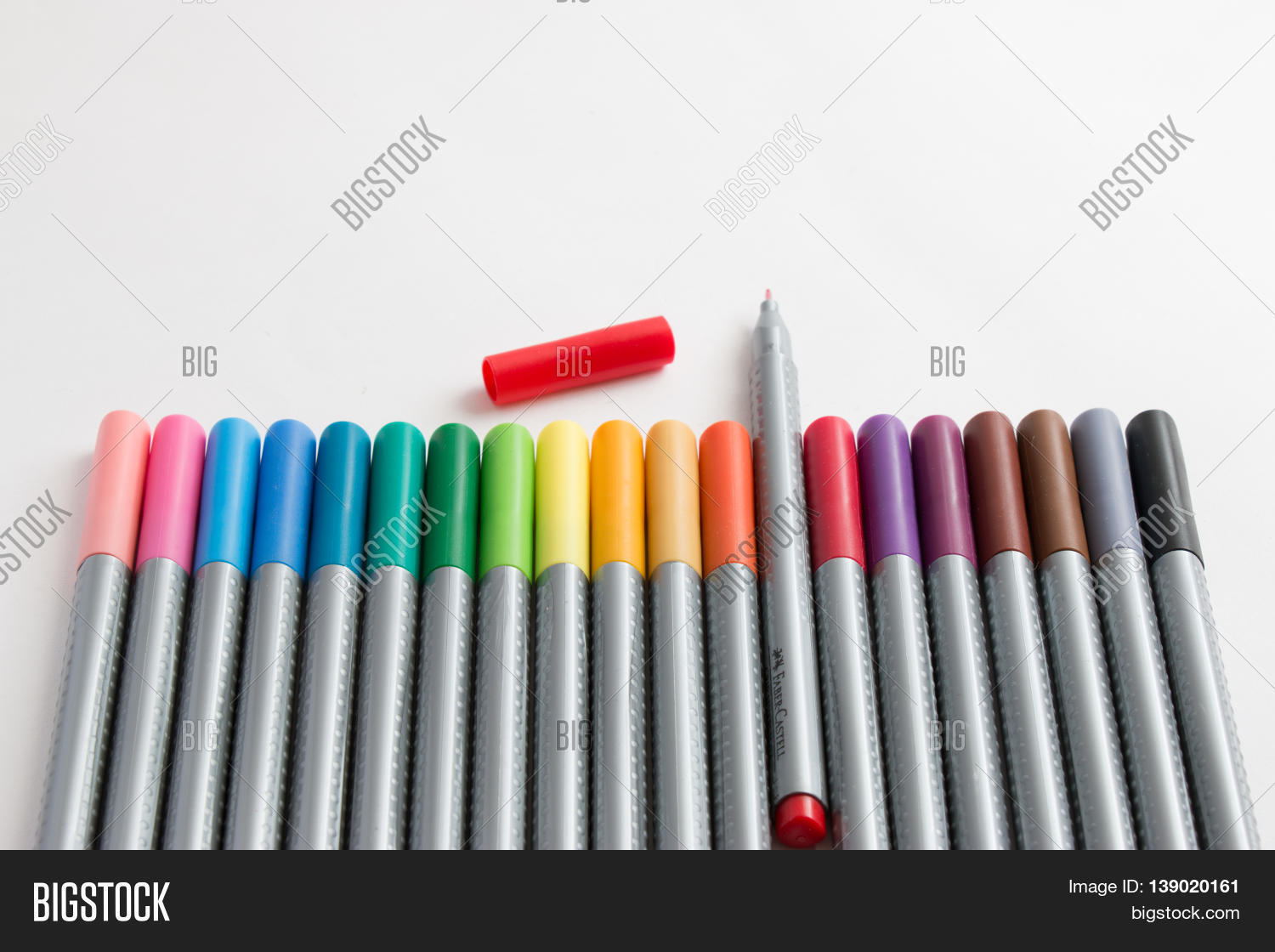 Red Pen, Rainbow Magic Image & Photo (Free Trial) | Bigstock