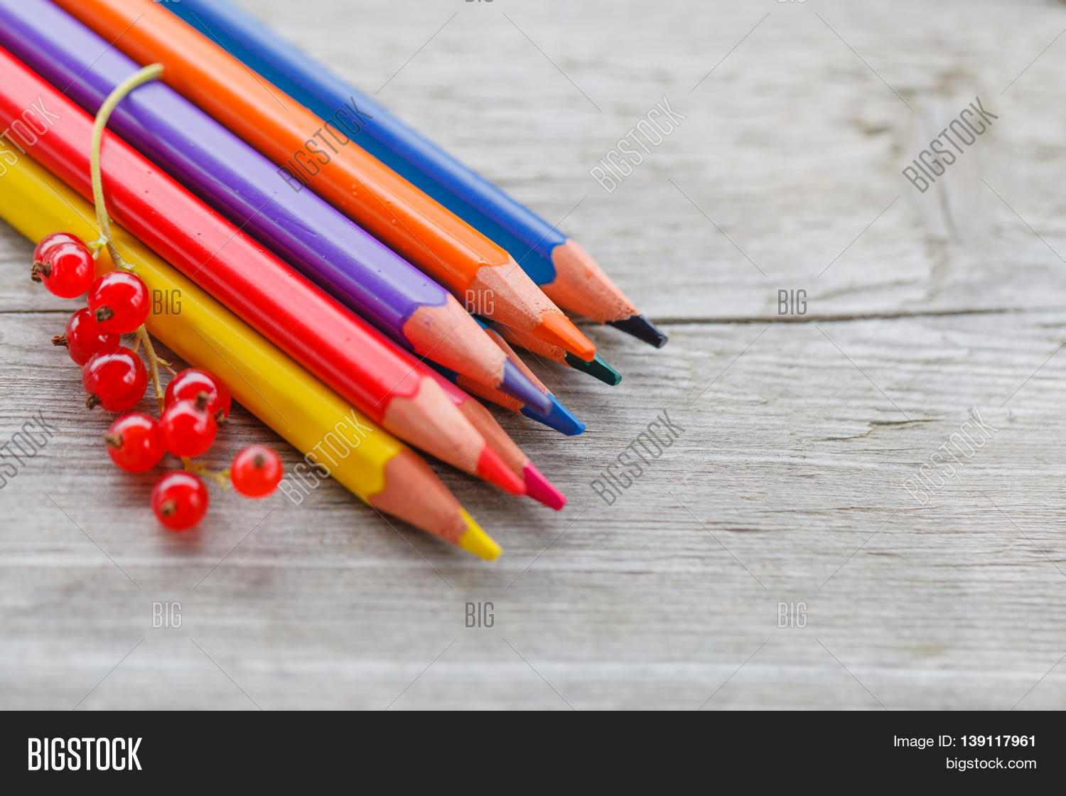 Colored Pencils Red Image & Photo (Free Trial) | Bigstock