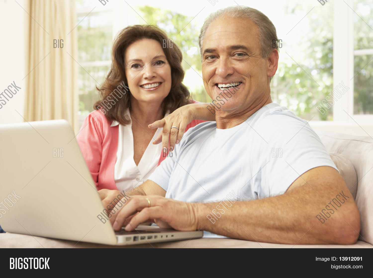 Senior Couple Using Image & Photo (Free Trial) | Bigstock