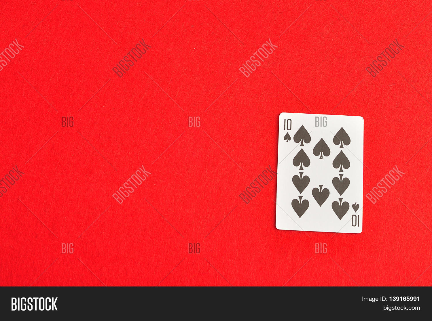 Playing Card. Ten Image & Photo (Free Trial) | Bigstock