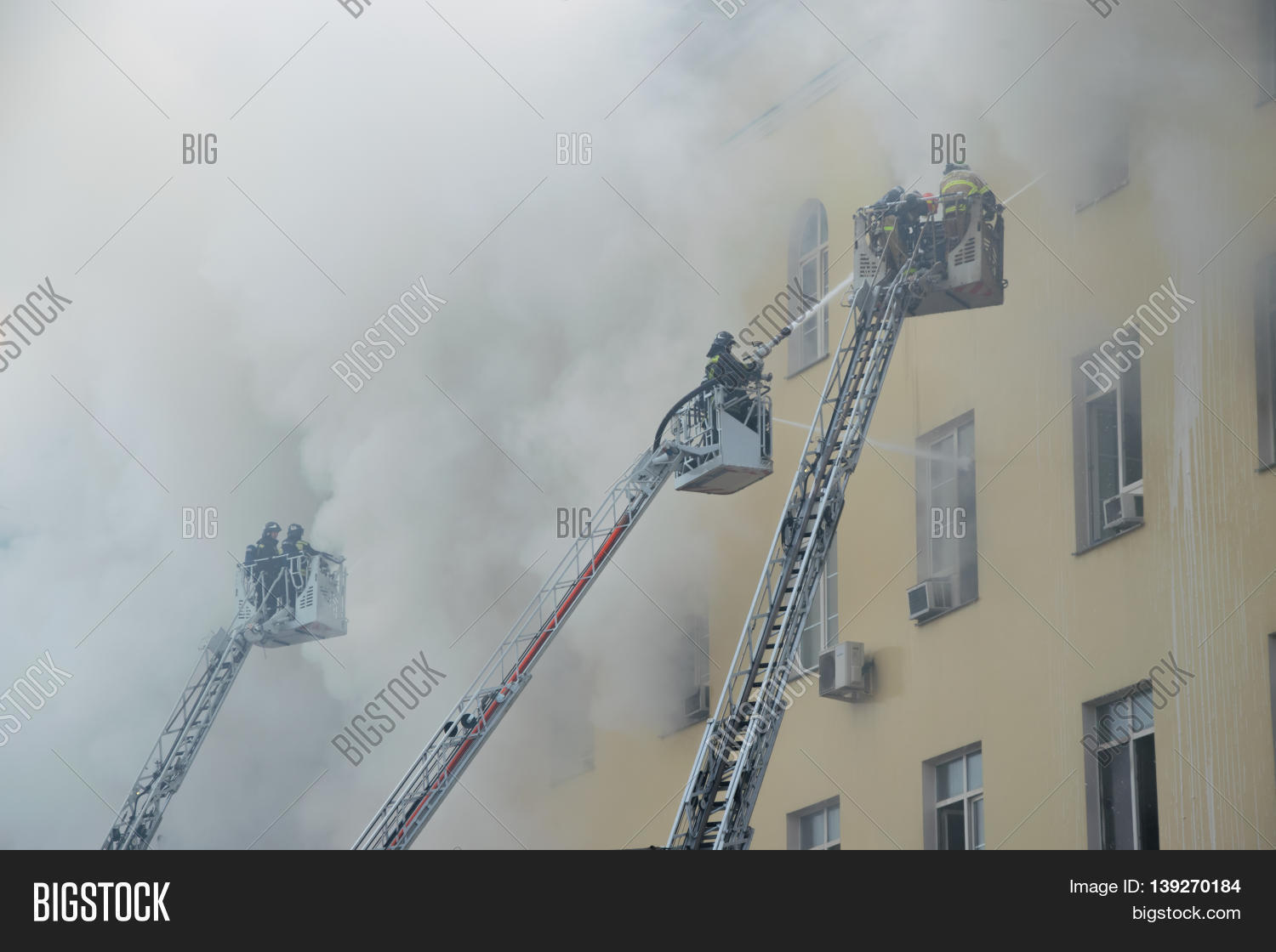 Firemen Extinguish Image & Photo (Free Trial) | Bigstock