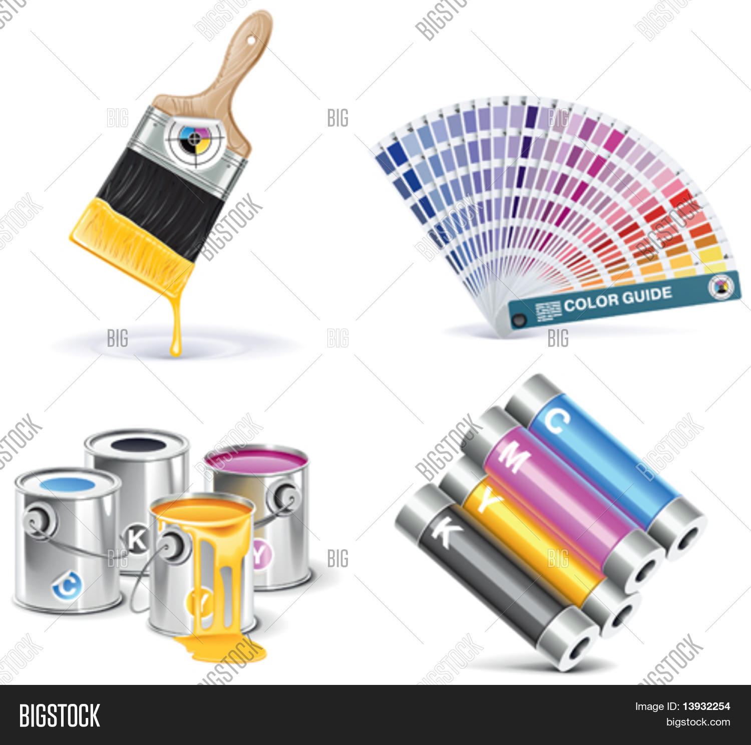 Vector Print Shop Vector & Photo (Free Trial) | Bigstock