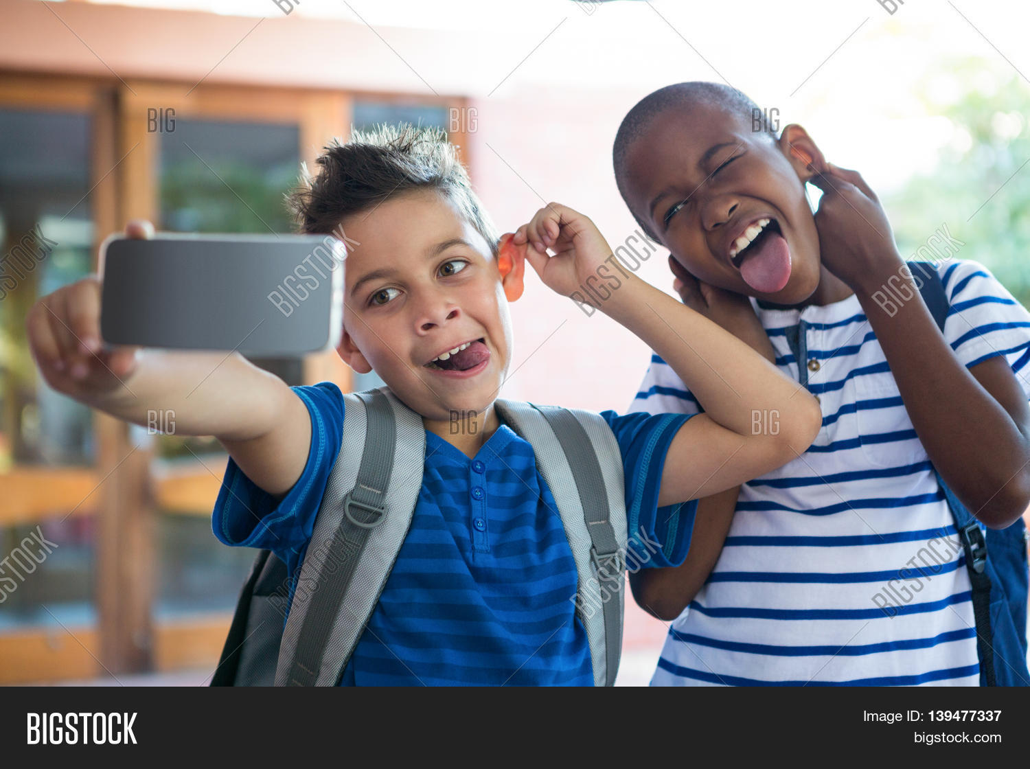 Playful Classmates Image & Photo (Free Trial) | Bigstock