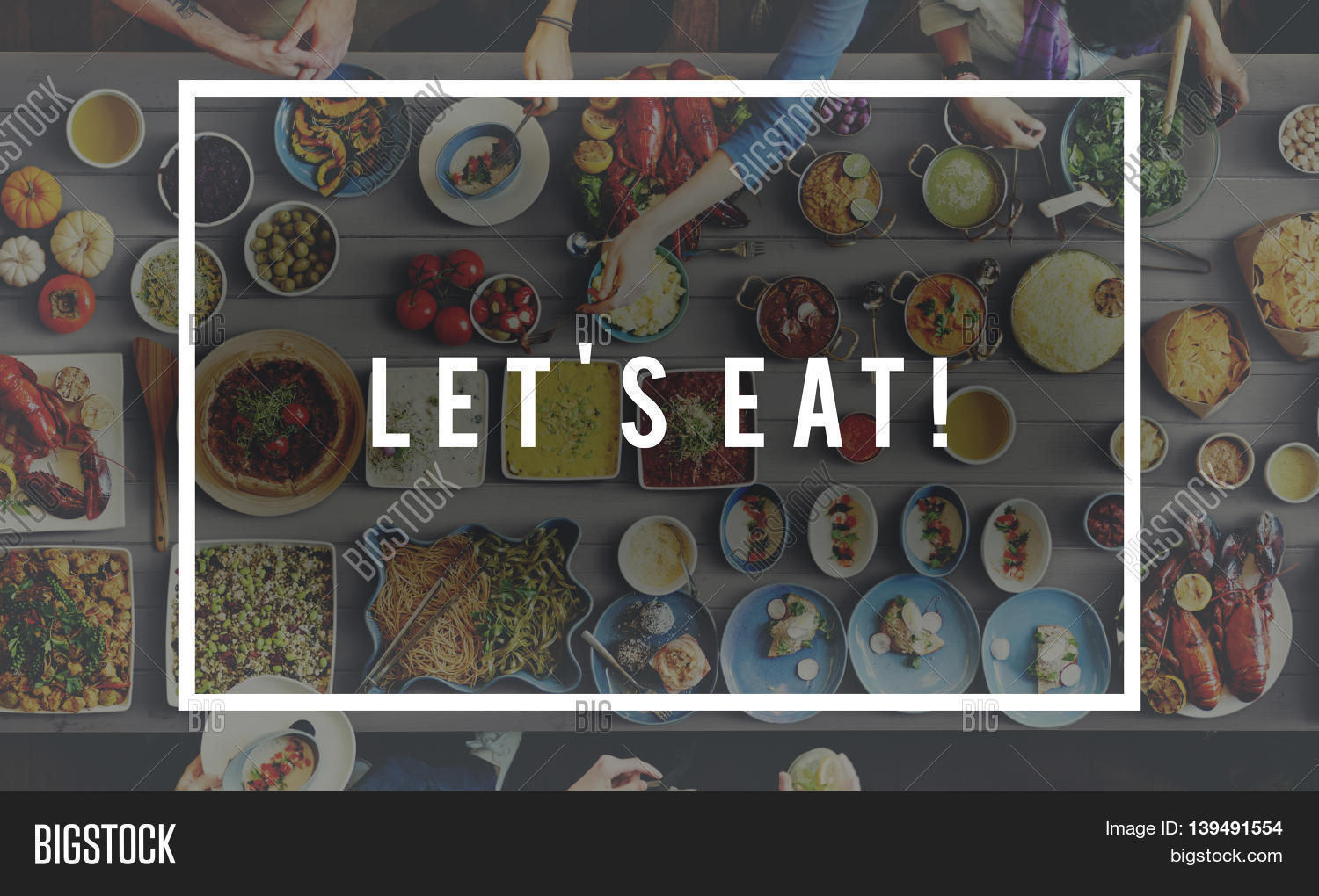 Let's Eat Food Eating Image & Photo (Free Trial) | Bigstock
