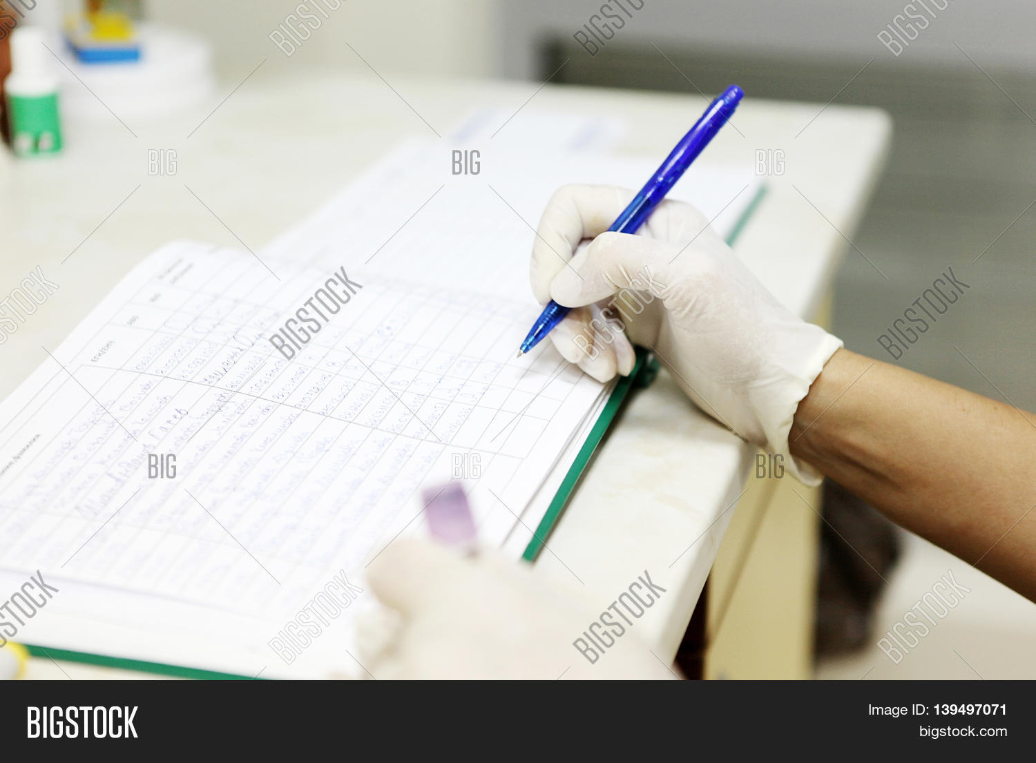 Blood Test Background Image & Photo (Free Trial) | Bigstock