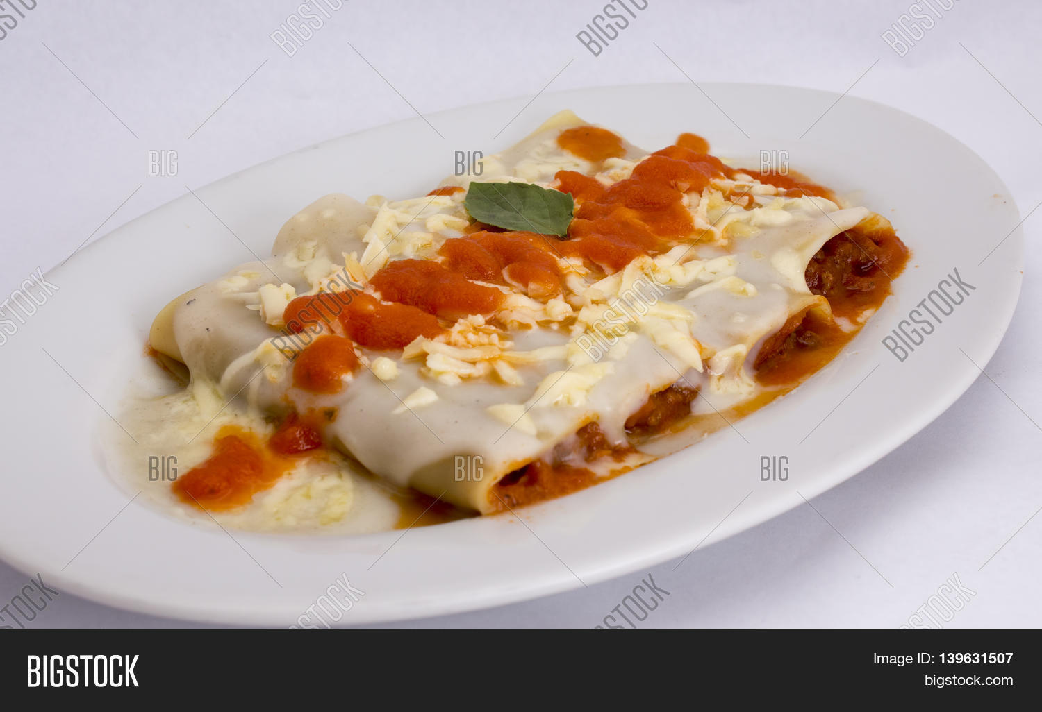 Canelones Italian Dish Image & Photo (Free Trial) | Bigstock