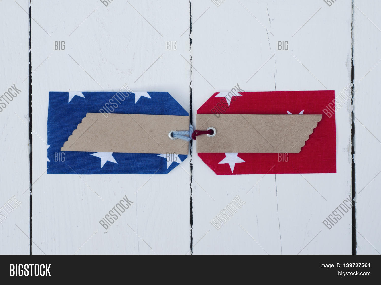 Blue Red Label Layout Image & Photo (Free Trial) | Bigstock