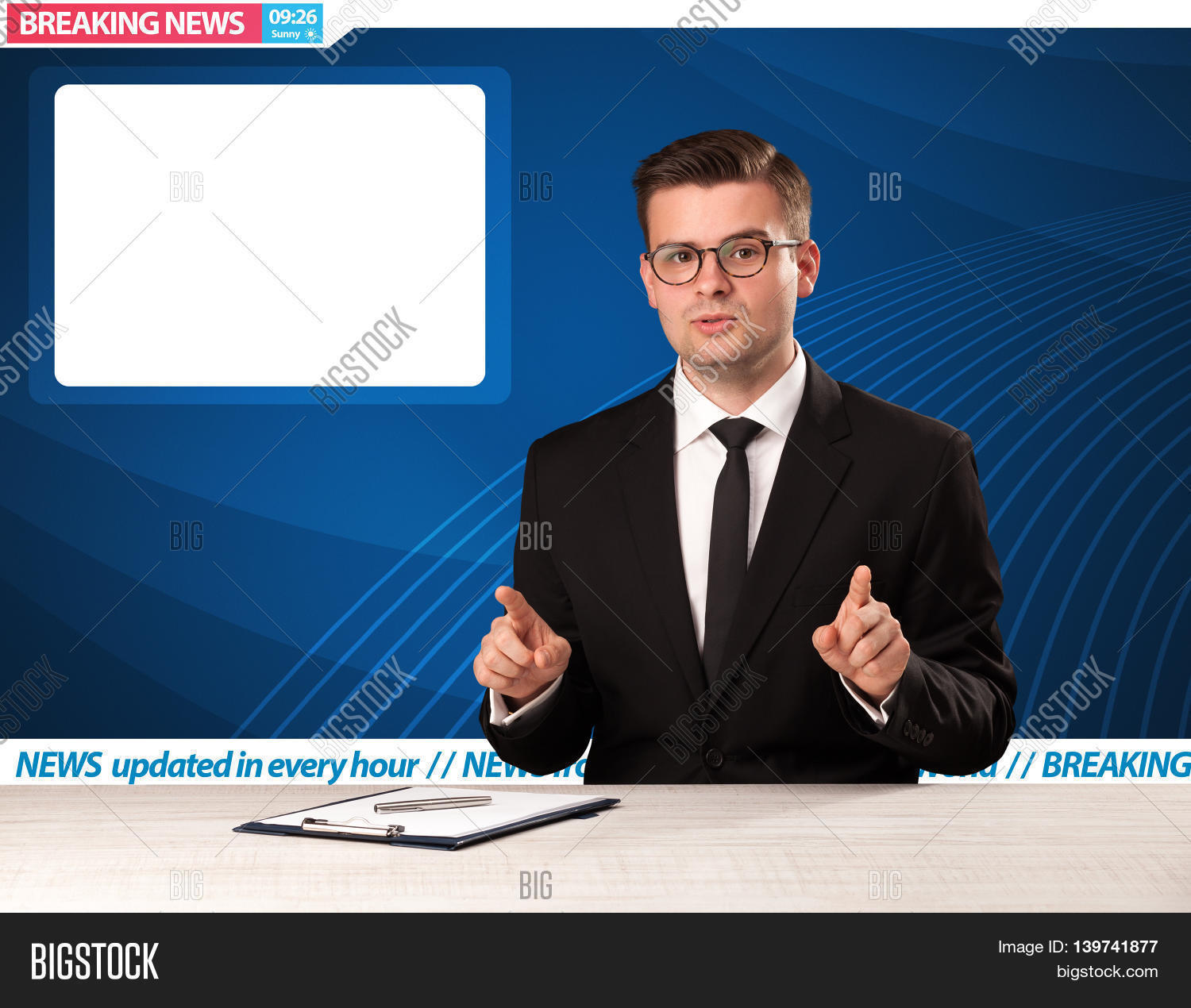 Television Reporter Image & Photo (Free Trial) | Bigstock