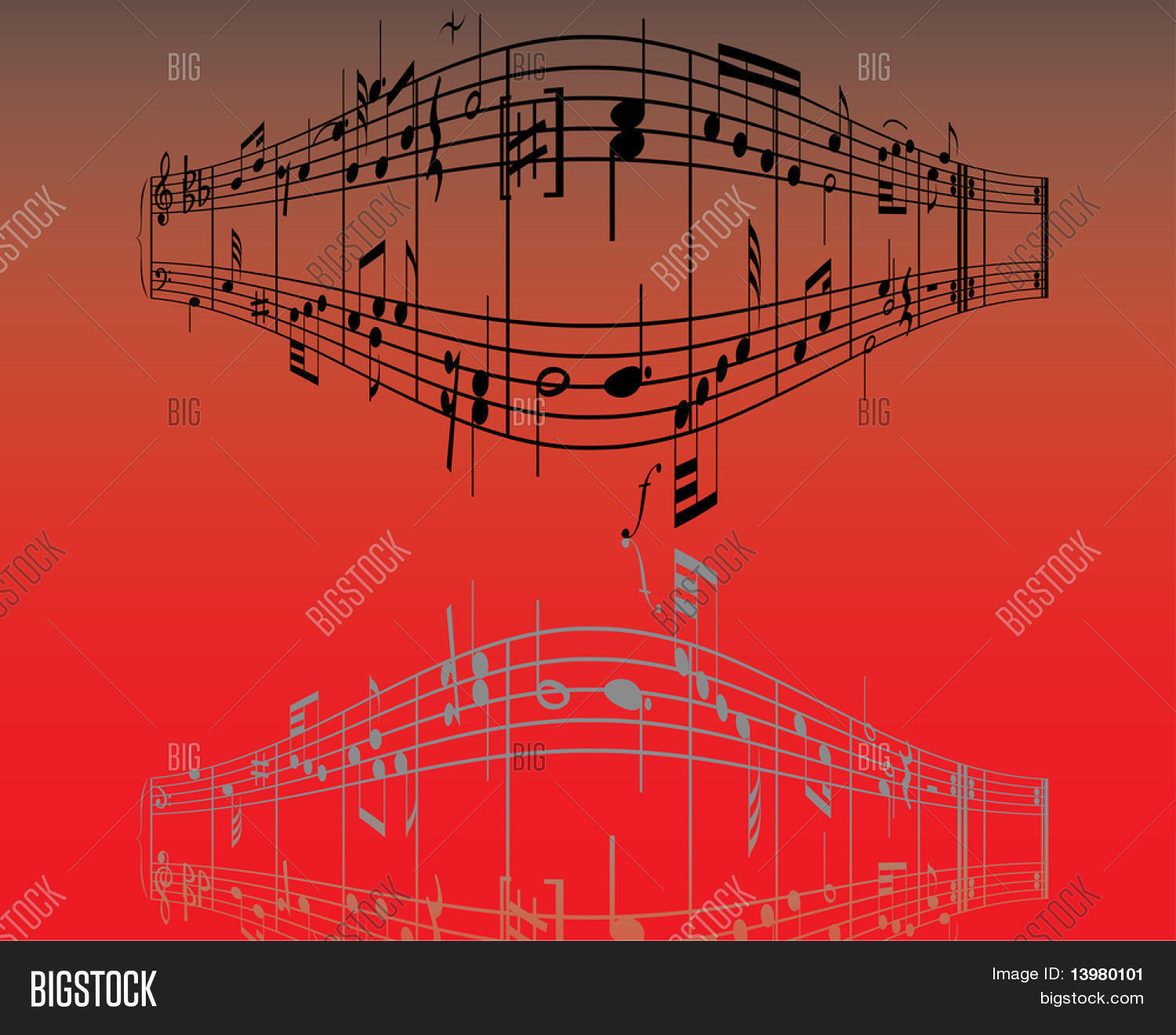 Abstract Music Vector & Photo (Free Trial) | Bigstock