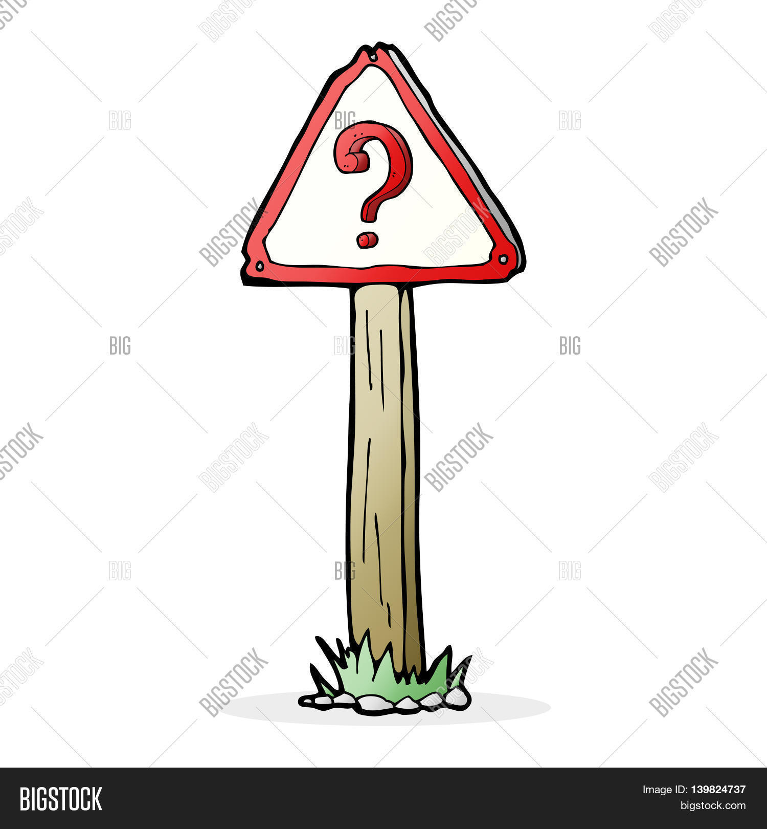 Cartoon Question Mark Image & Photo (Free Trial) | Bigstock