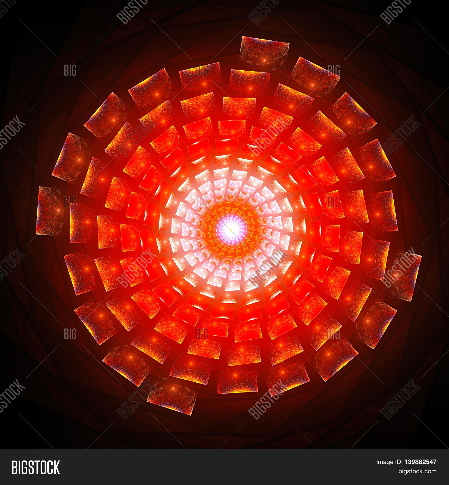Circular Vortex Broken Image & Photo (Free Trial) | Bigstock