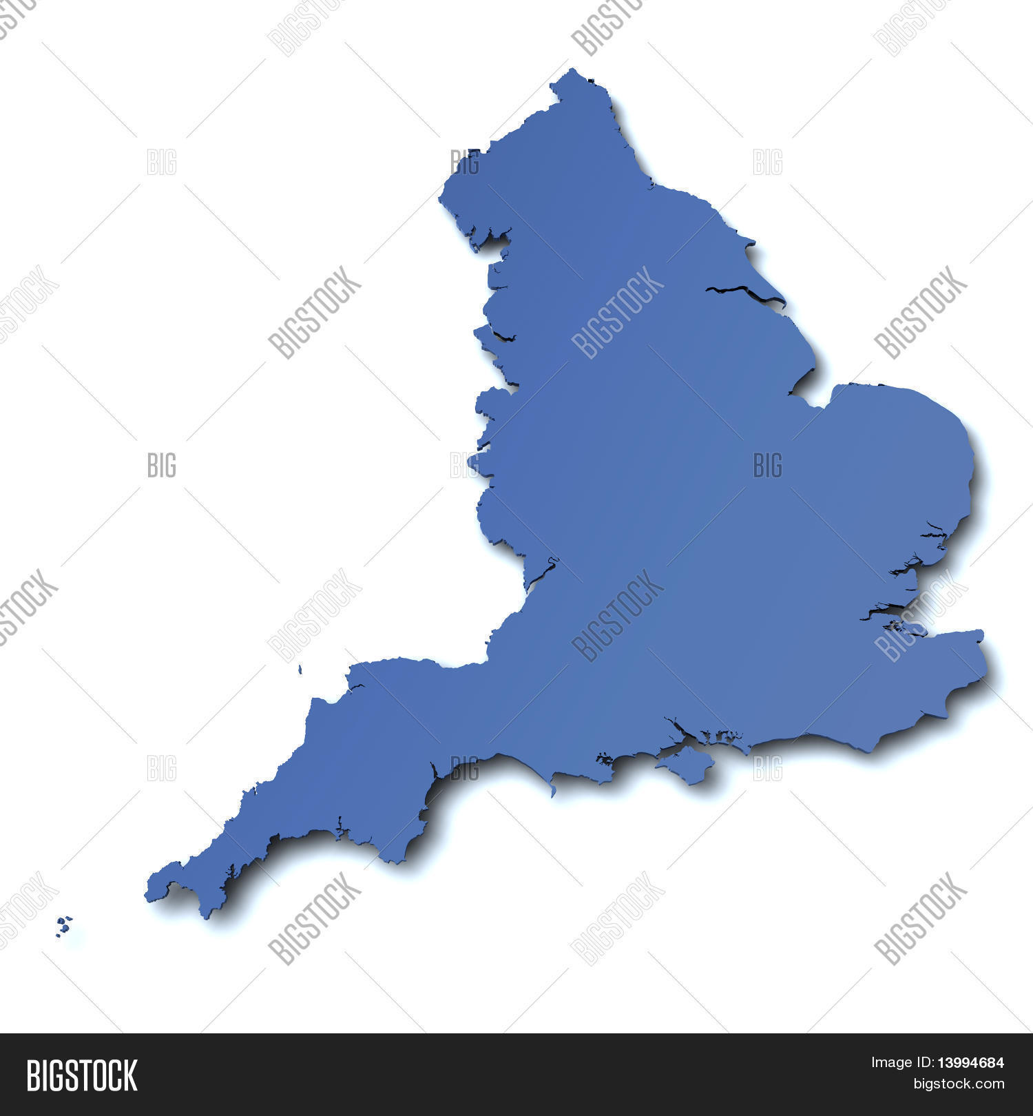 Map England - UK Image & Photo (Free Trial) | Bigstock