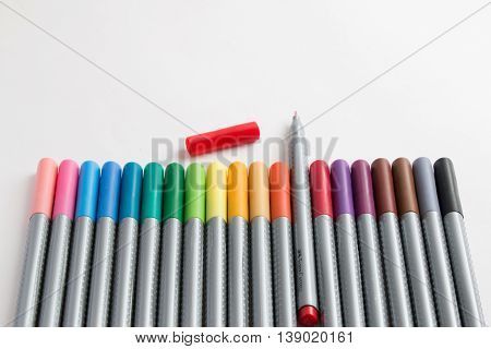 Red Pen, Rainbow Magic Image & Photo (Free Trial) | Bigstock