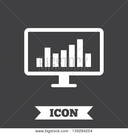 Computer Monitor Sign Vector & Photo (Free Trial) | Bigstock