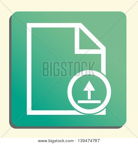 File Upload Icon Vector & Photo (Free Trial) | Bigstock