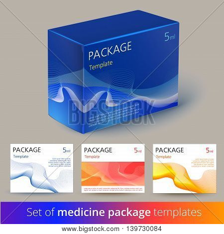 Set Medicine Package Vector & Photo (Free Trial) | Bigstock