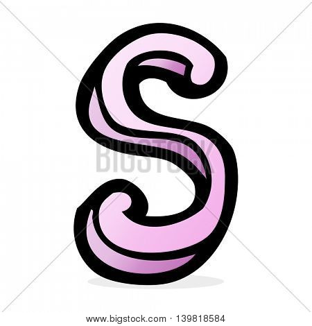 Cartoon Letter S Image & Photo (Free Trial) | Bigstock