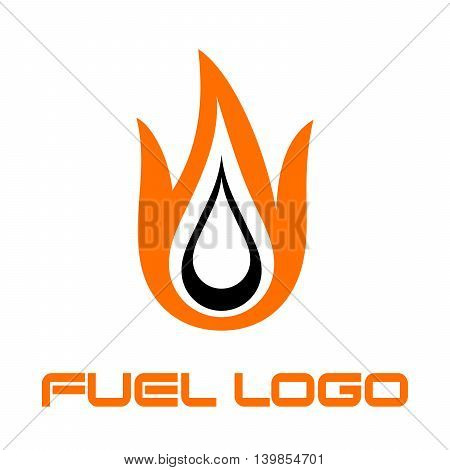 Burning Fuel Drop - Vector & Photo (Free Trial) | Bigstock