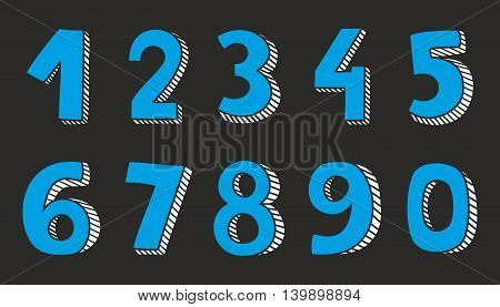 Hand Drawn Blue Vector & Photo (Free Trial) | Bigstock