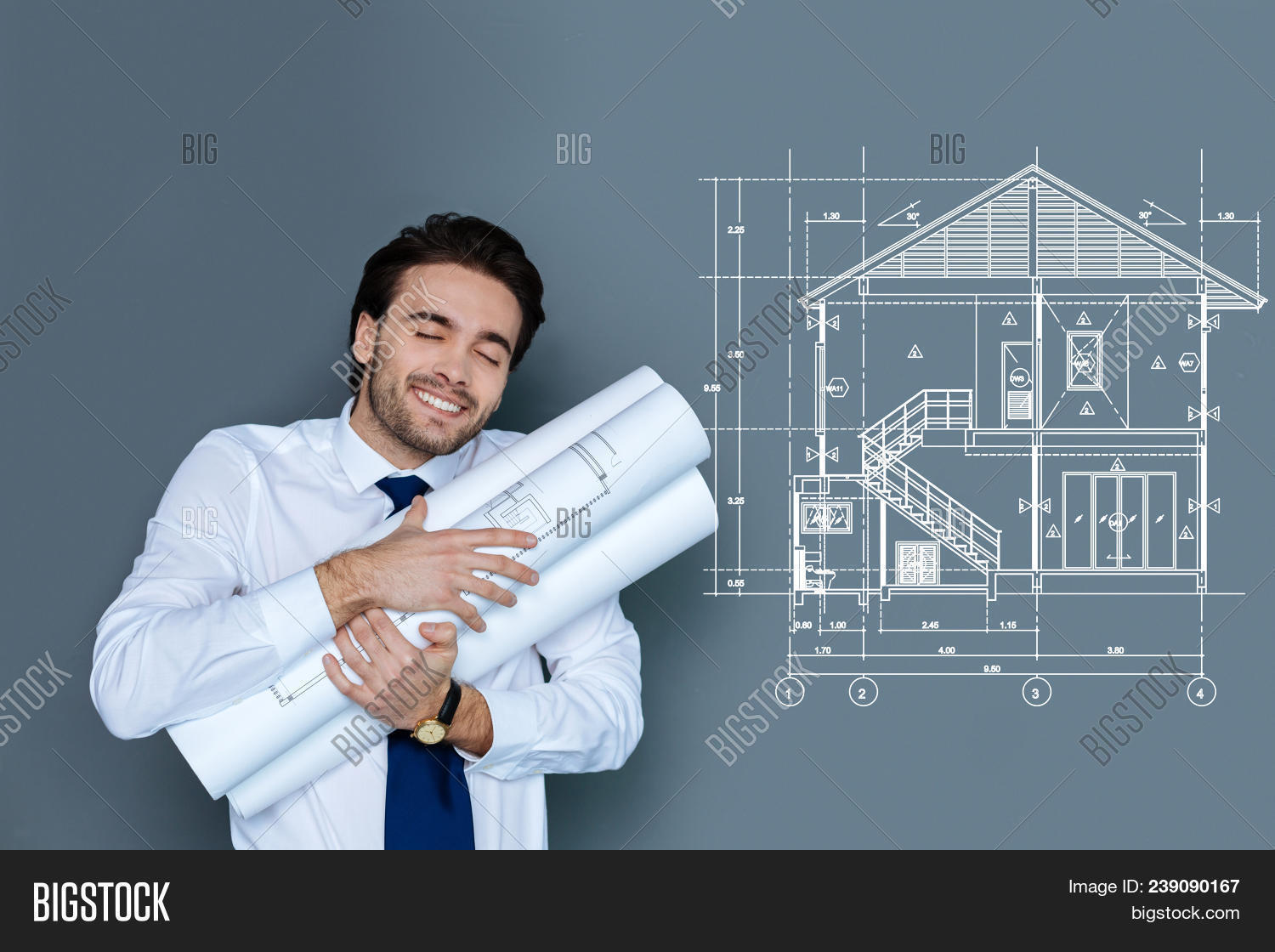 Happy Architect. Image & Photo (Free Trial) | Bigstock