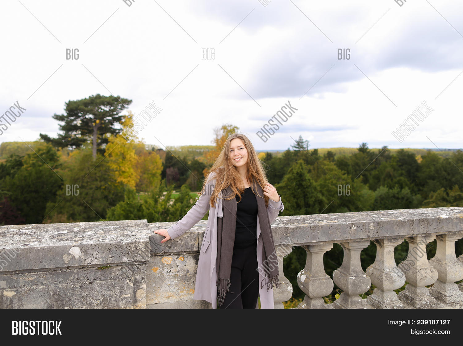 Pretty Lady Standing Image & Photo (Free Trial) | Bigstock