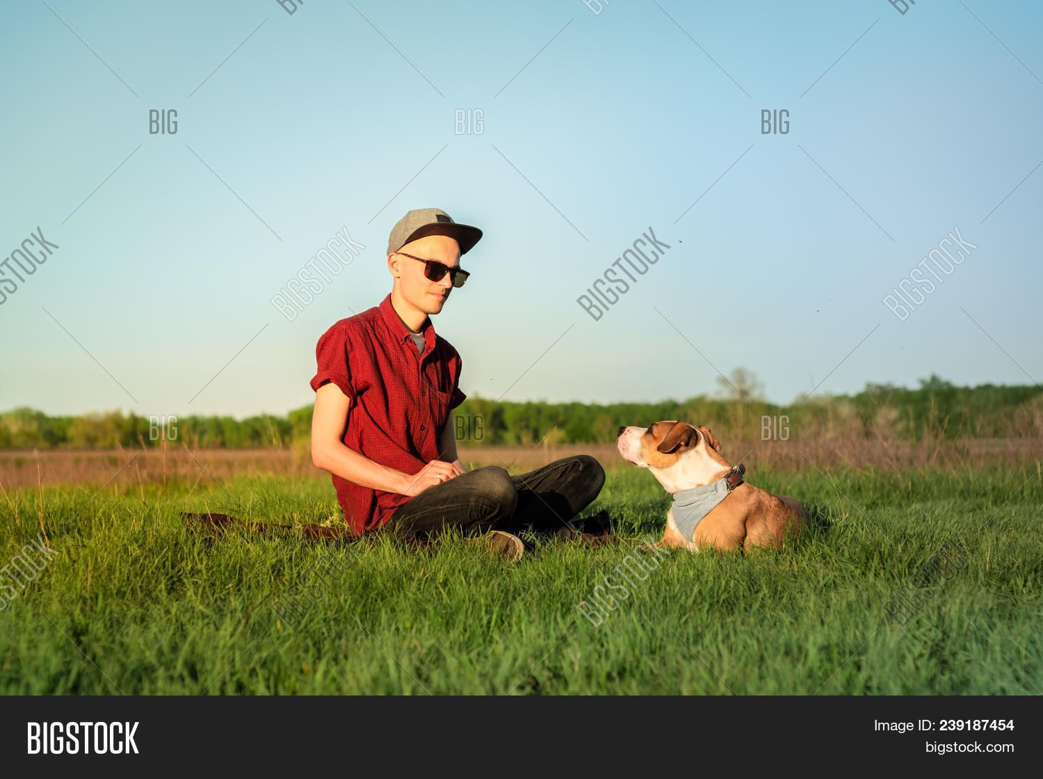 Male Dog Owner Trained Image & Photo (Free Trial) | Bigstock