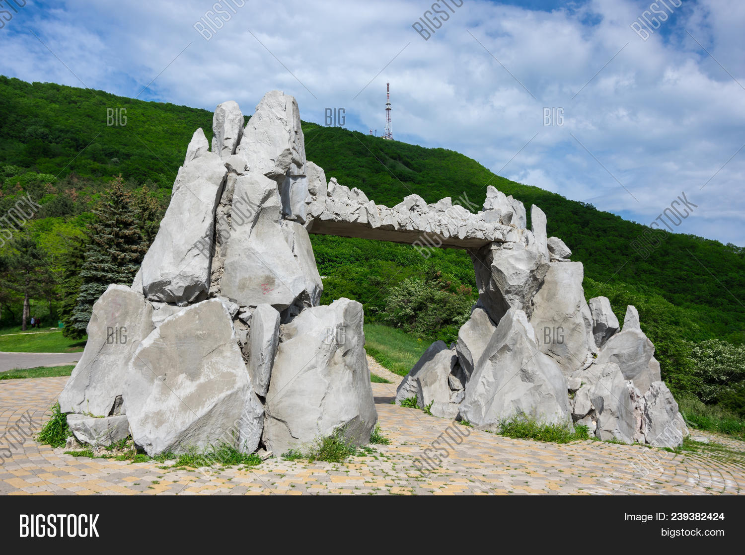 Slope Mashuk, Isolated Image & Photo (Free Trial) | Bigstock