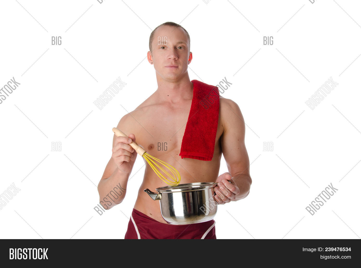Sexy Shirtless Cook Image & Photo (Free Trial) | Bigstock