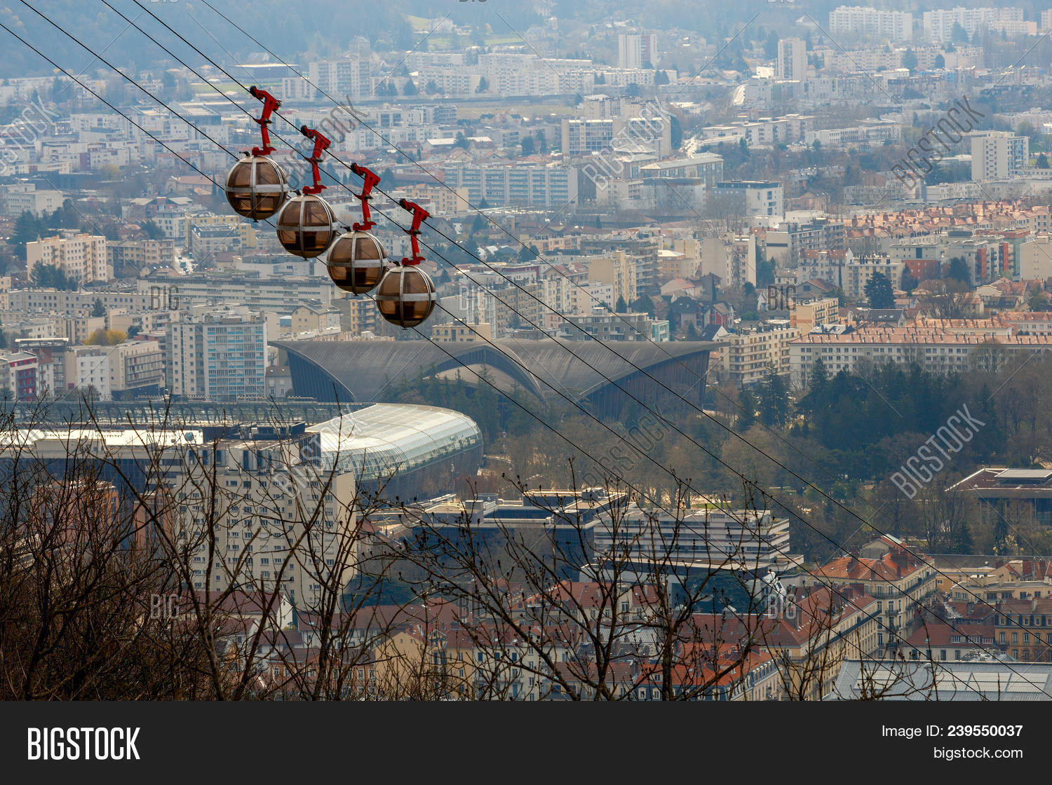 Cable Car Round Cars Image & Photo (Free Trial) | Bigstock