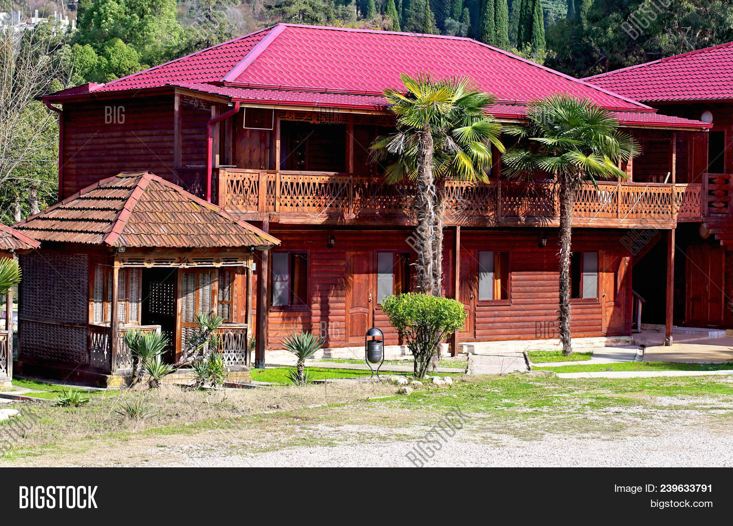 Summer Cottage Balcony Image & Photo (Free Trial) | Bigstock