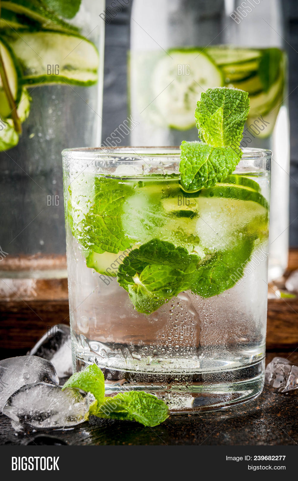 Summer Fresh Iced Image & Photo (Free Trial) | Bigstock