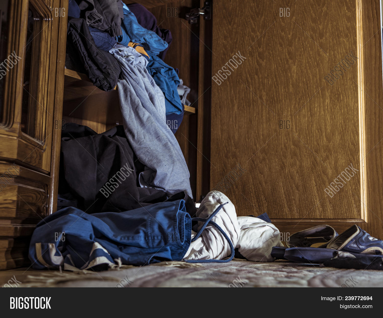 Messy Clothes Home Out Image & Photo (Free Trial) | Bigstock