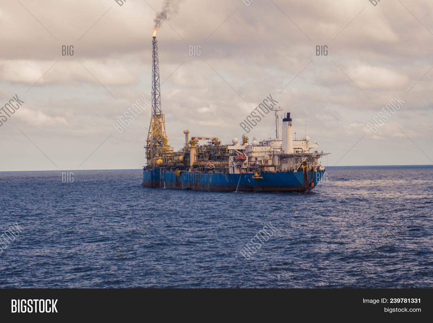 Fpso Tanker Work. Image & Photo (Free Trial) | Bigstock