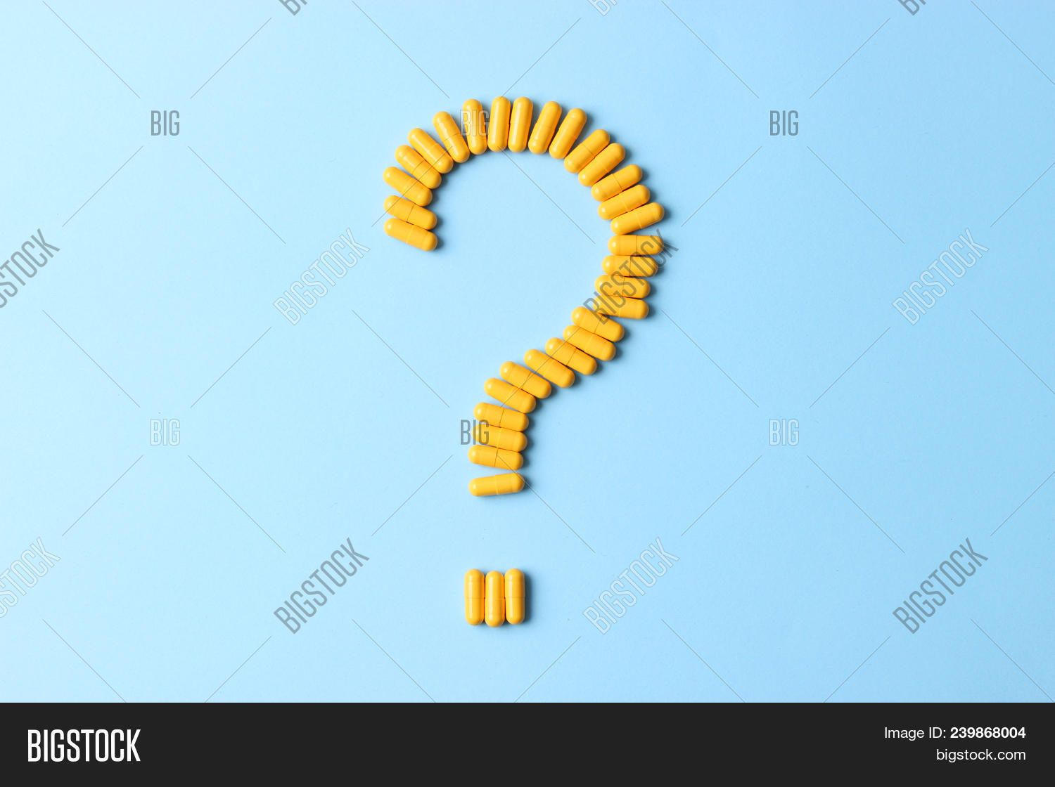 Question Mark Pills Image & Photo (Free Trial) | Bigstock