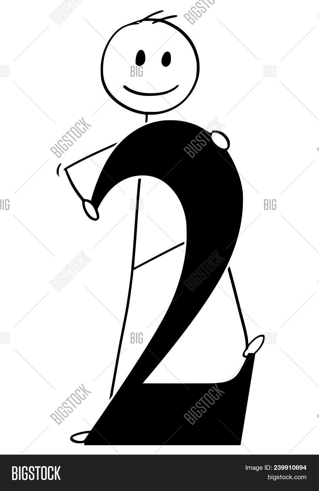 Cartoon Stick Man Image & Photo (Free Trial) | Bigstock