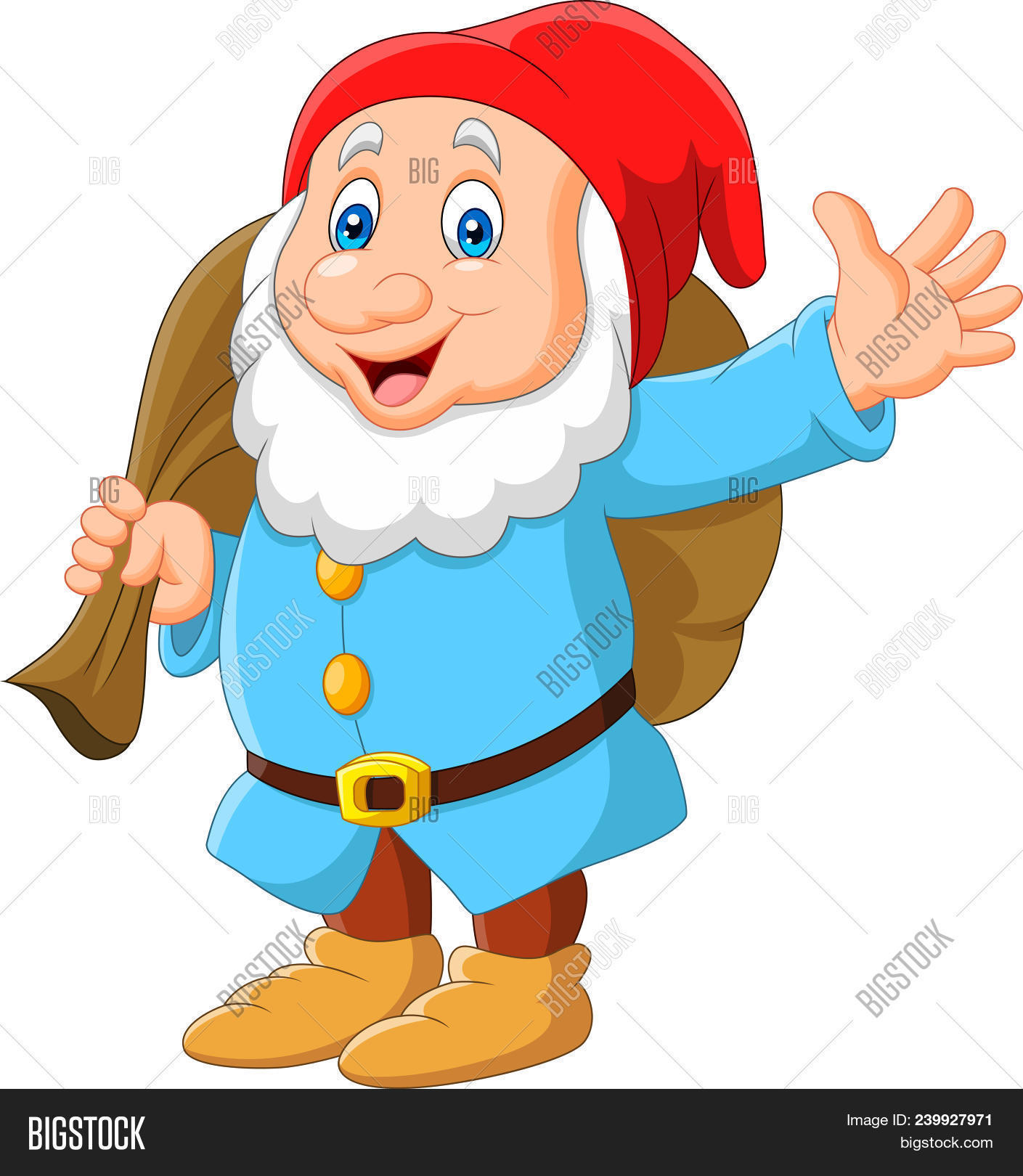 Cartoon Happy Dwarf Image & Photo (Free Trial) | Bigstock