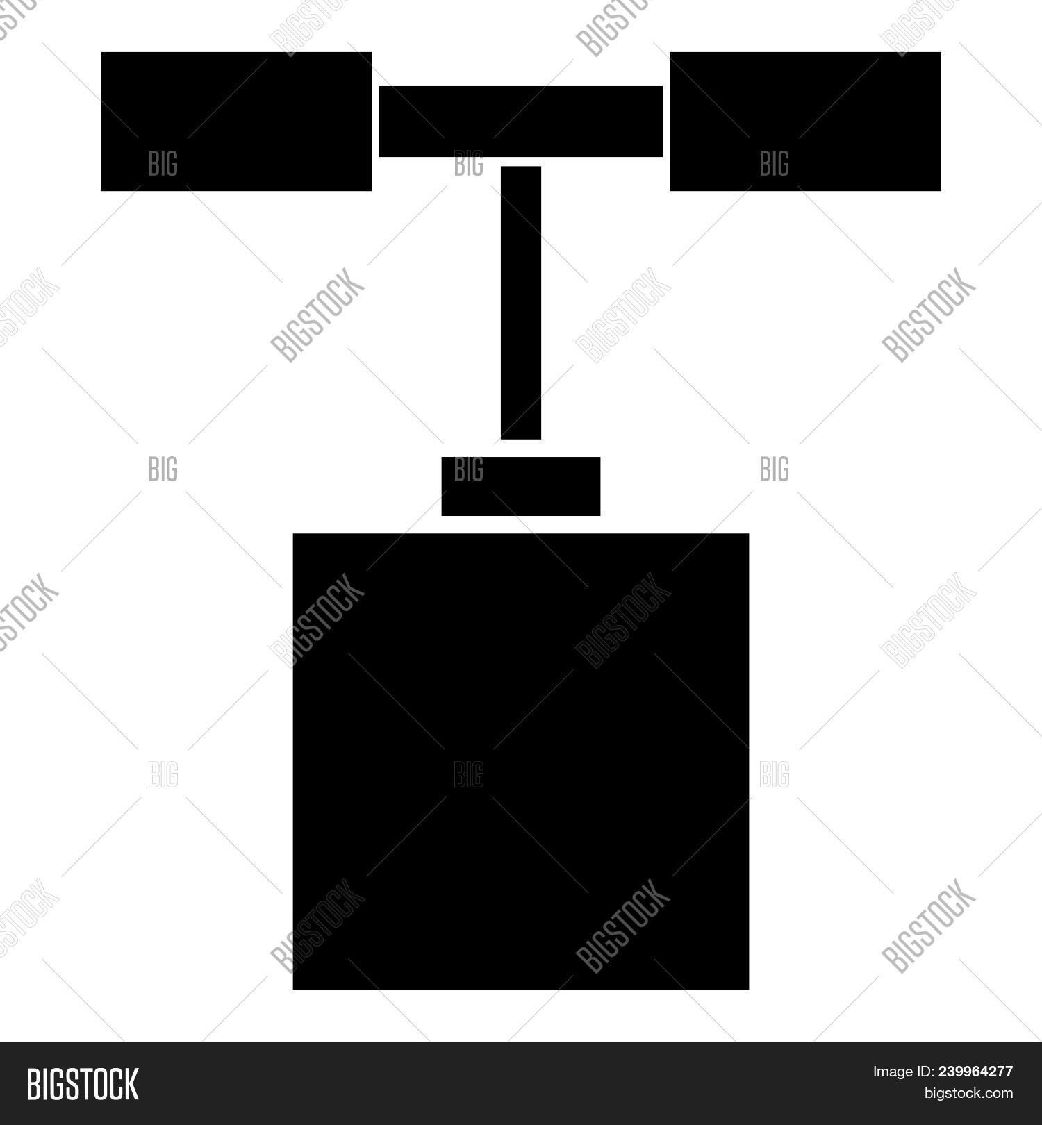 Detonator Icon Black Vector & Photo (Free Trial) | Bigstock