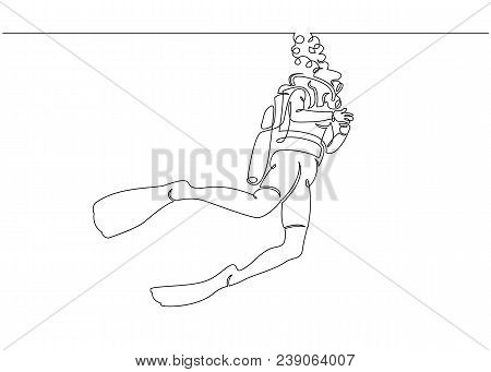 Continuous Single One Image & Photo (Free Trial) | Bigstock